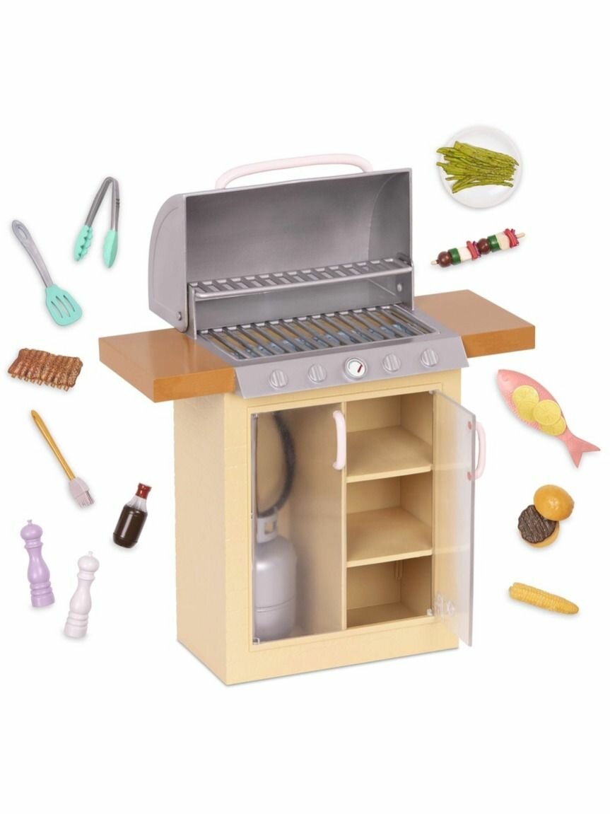 OUR GENERATION Игровой набор Барбекю для кукол 46 см с аксессуарами