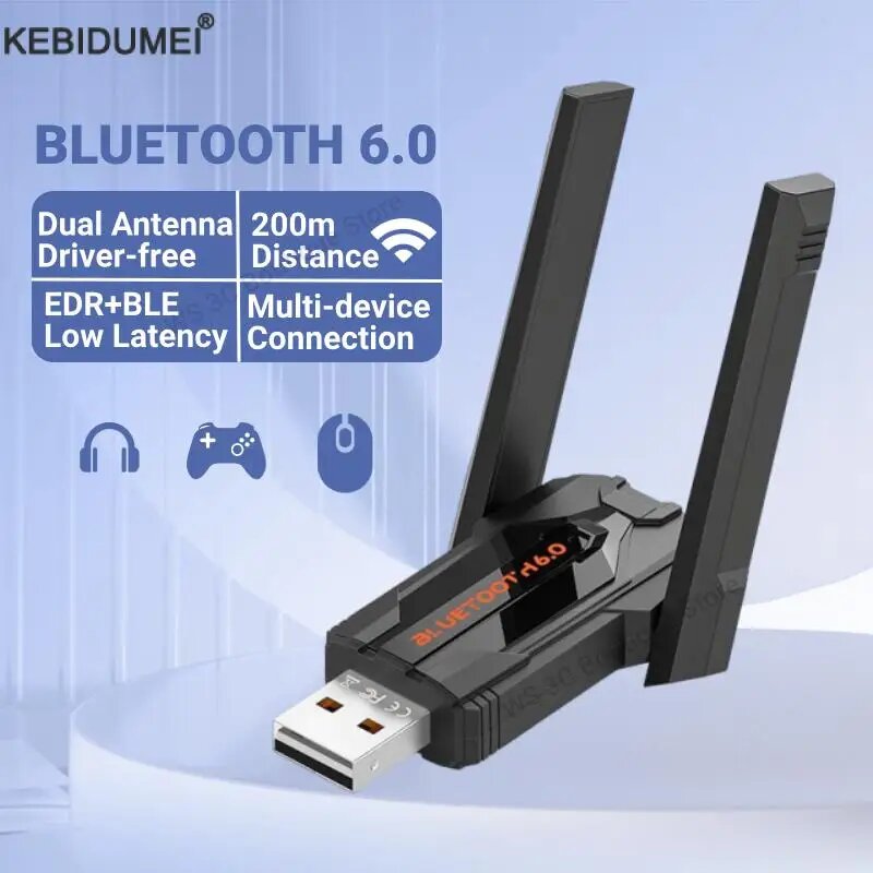 Bluetooth 5.4 адаптер USB, 20m — фото 1