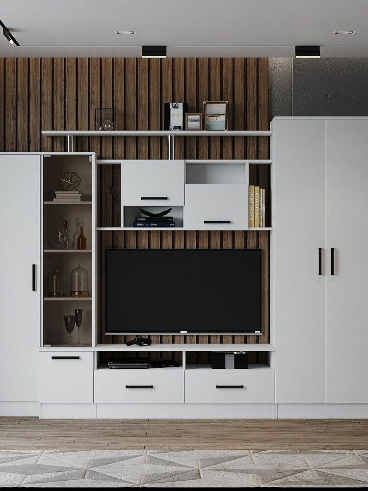 ARNIKA Стенка в гостиную Оливер, белый