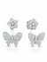 Серьги VALTERA, серебро, 925 проба, фианит, , серебристый