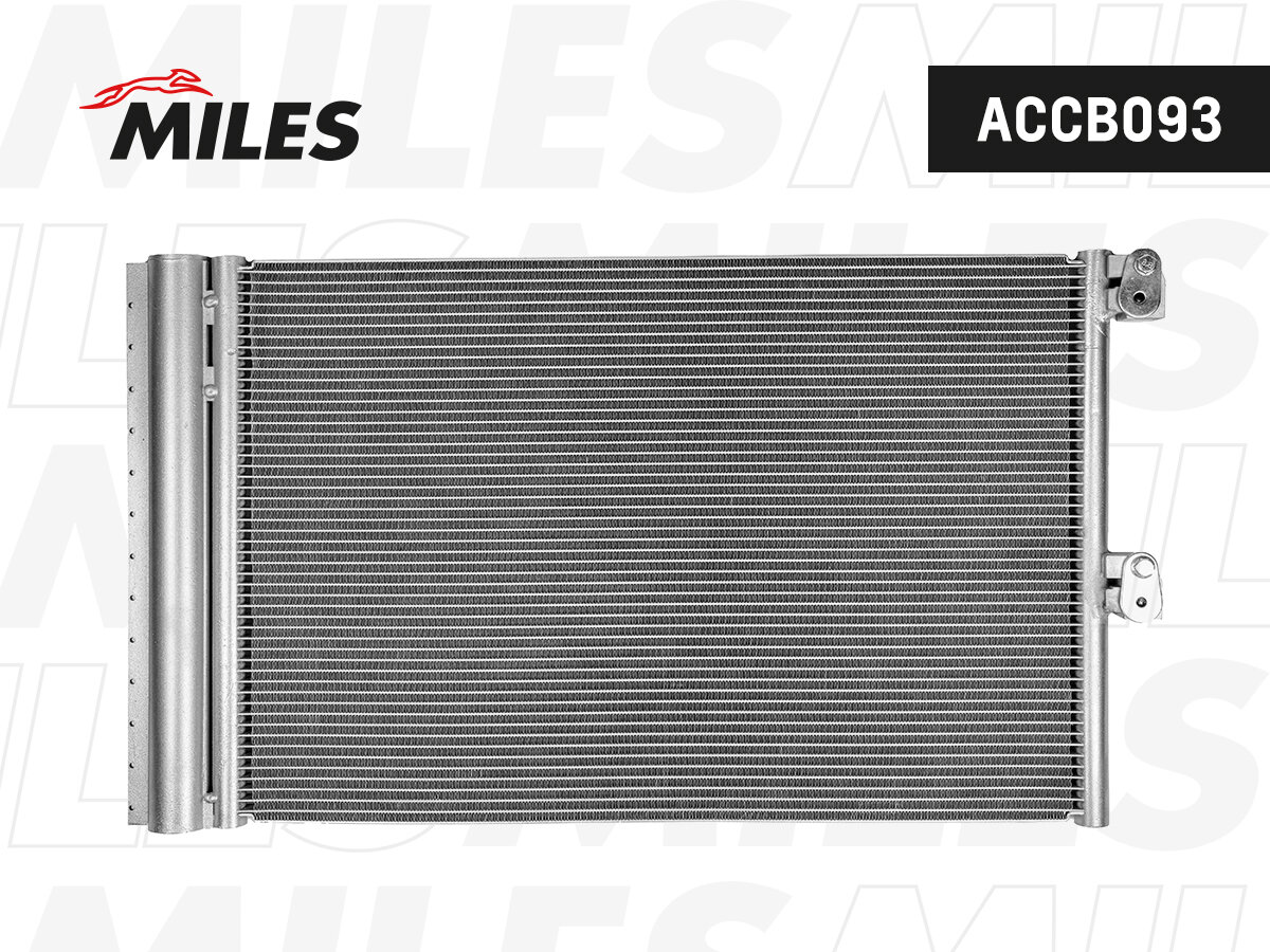 MILES Радиатор кондиционера (конденсер) для CHEVROLET NIVA 02-