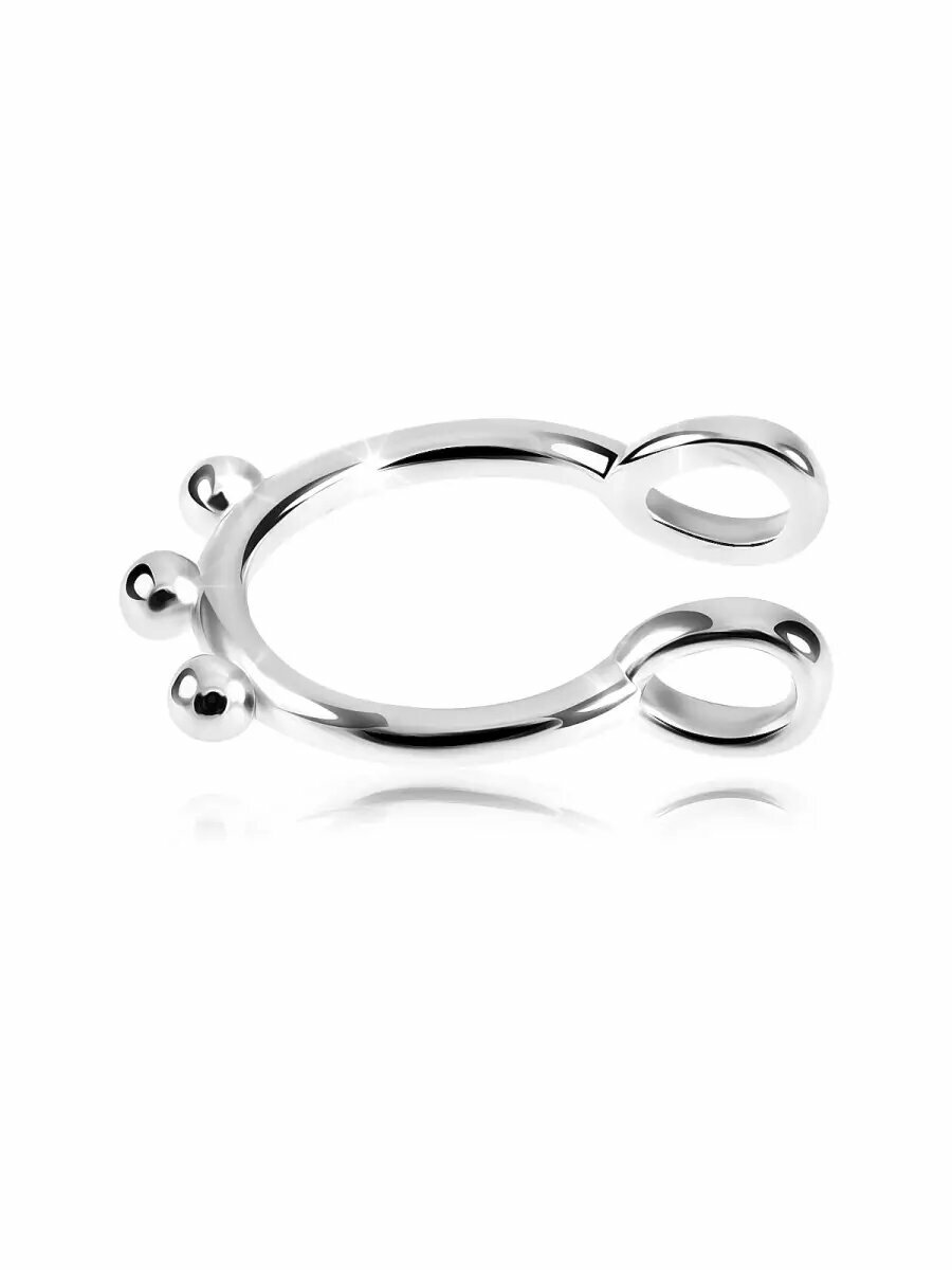 Пирсинг в нос, серебро, 925 проба