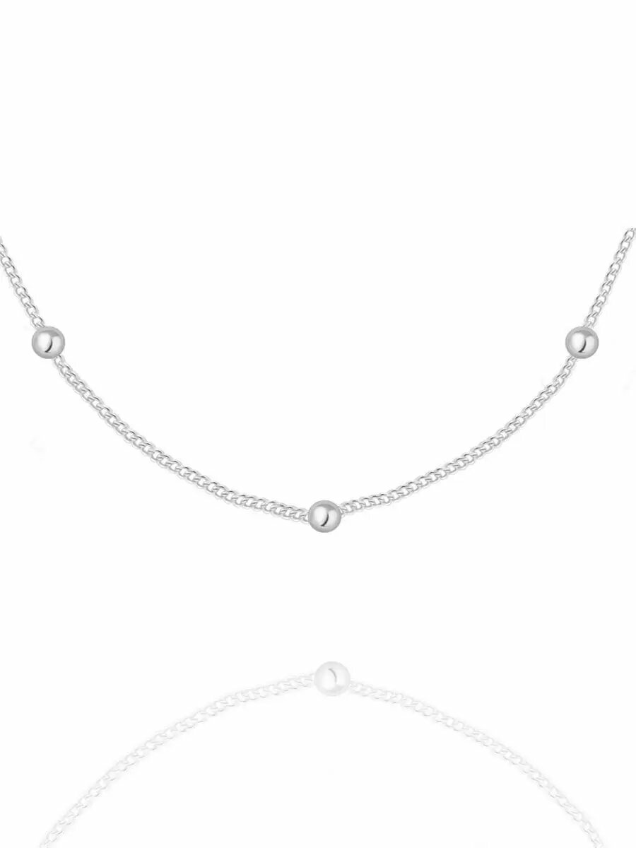 Колье, серебро, 925 проба