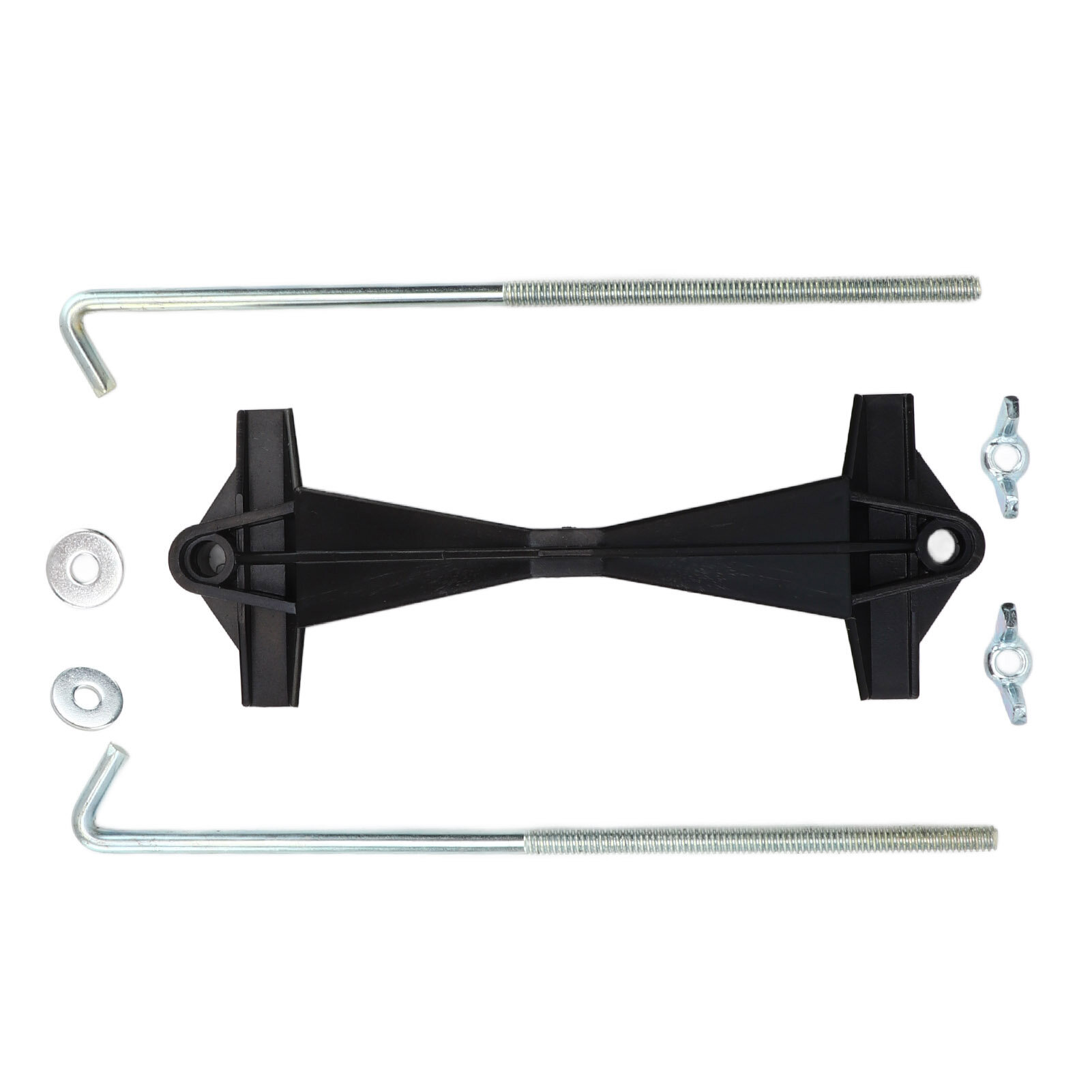 Комплект зажимов для батареи с крюком J-образной формы, болтами и гайками для крепления, универсальные аксессуары