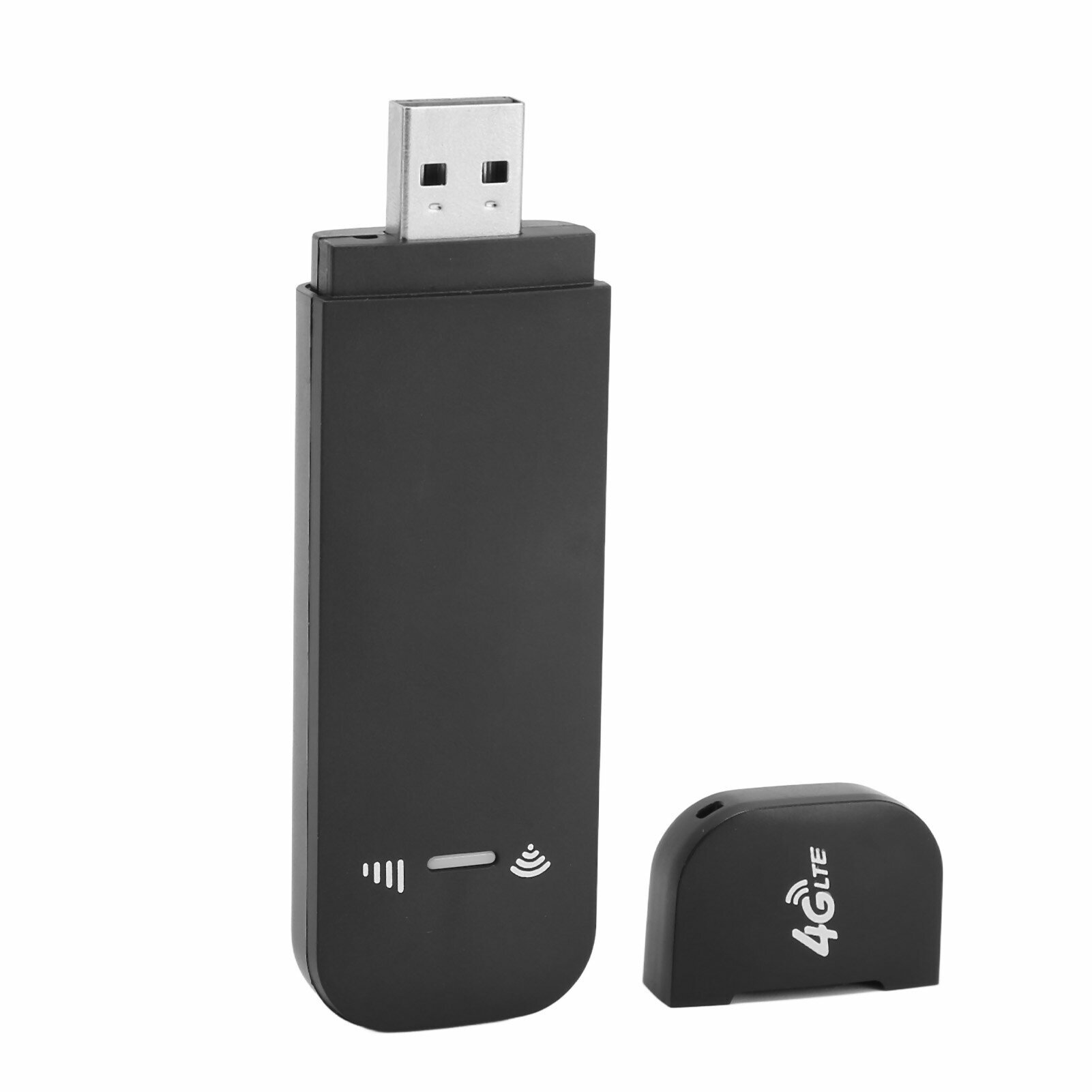 Мобильная точка доступа Wi-Fi 4G LTE 150 Мбит/с USB Портативный Wi-Fi-маршрутизатор со слотом для SIM-карты для путешествий на открытом воздухе Черный