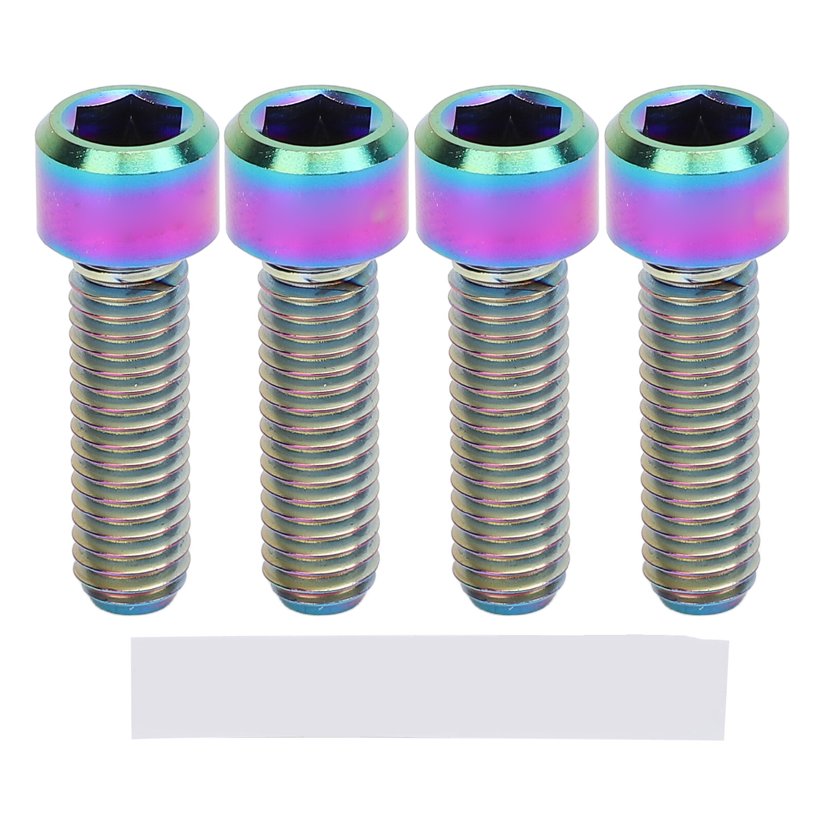 4 шт. M6x20 мм дисковые тормоза фиксированные болты титановый сплав дисковые тормоза суппорт винты для горного велосипеда тормозная система красочные