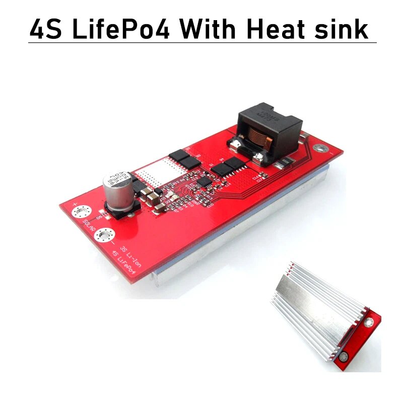 Солнечный контроллер BQ24650 10A 4S LifePo4 W Heat