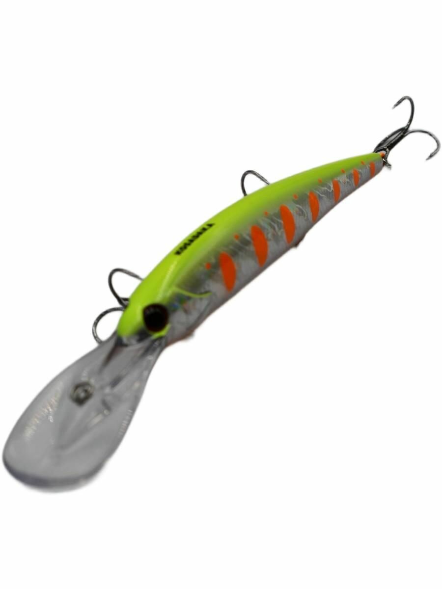 Воблер минноу KOSADAKA Bandit deep XL minnow 12см 21 гр для ловли спиннингом, троллингом на щуку, сома, судака, лосось