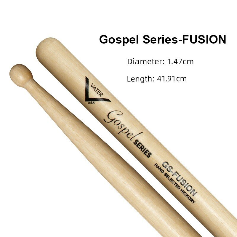 VATER GS Fusion Джазовые Барабанные Палочки для Многофункциональной Перкуссии - Высококачественные Аксессуары для