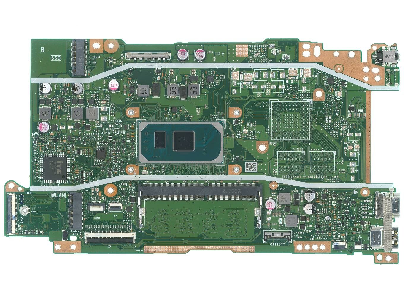Материнская плата ASUS X515JA донор i3-1005G1