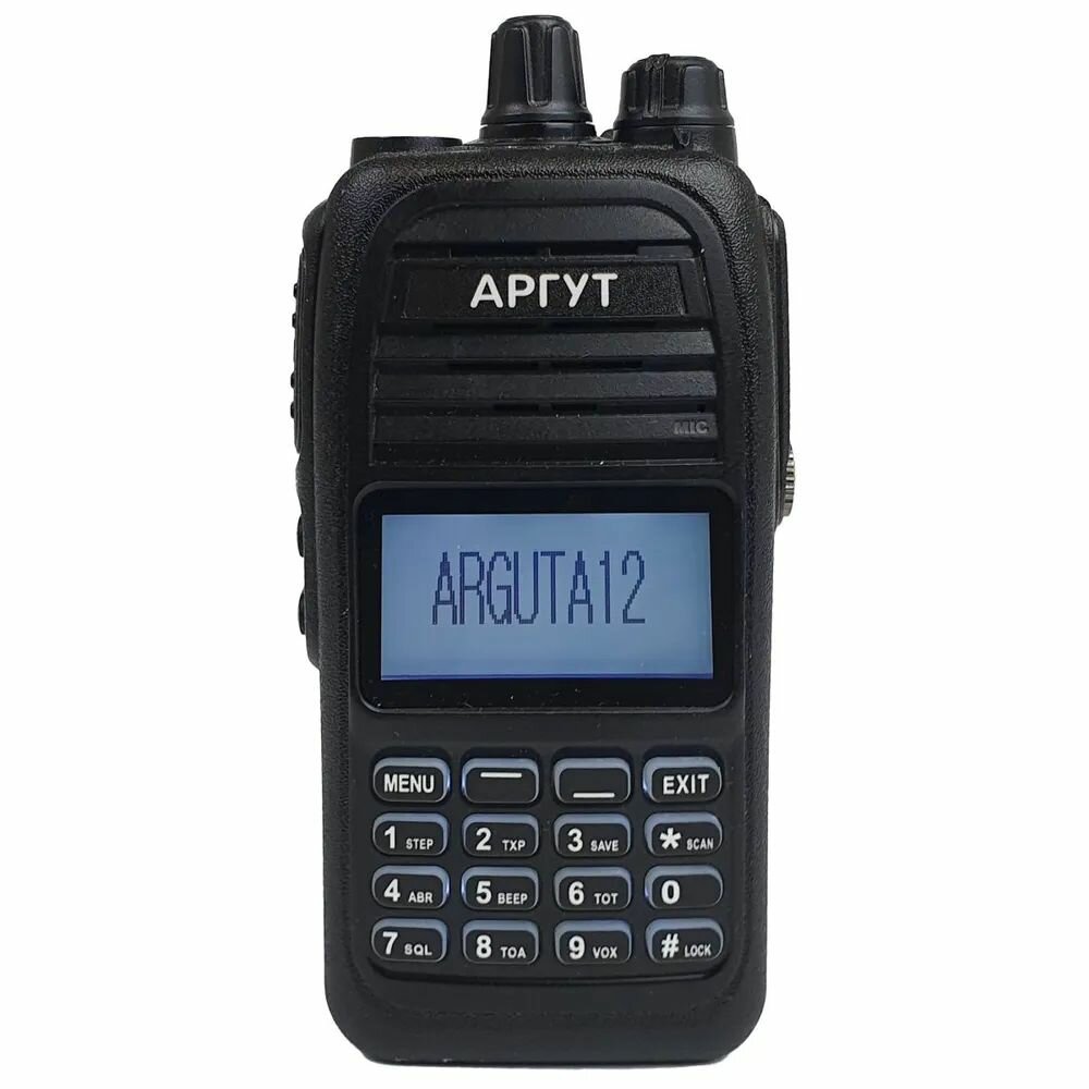 Радиостанция Аргут А-246, диапазон частот 118-108 МГц, 3Вт, Li-pol аккумулятор 2600 мАч