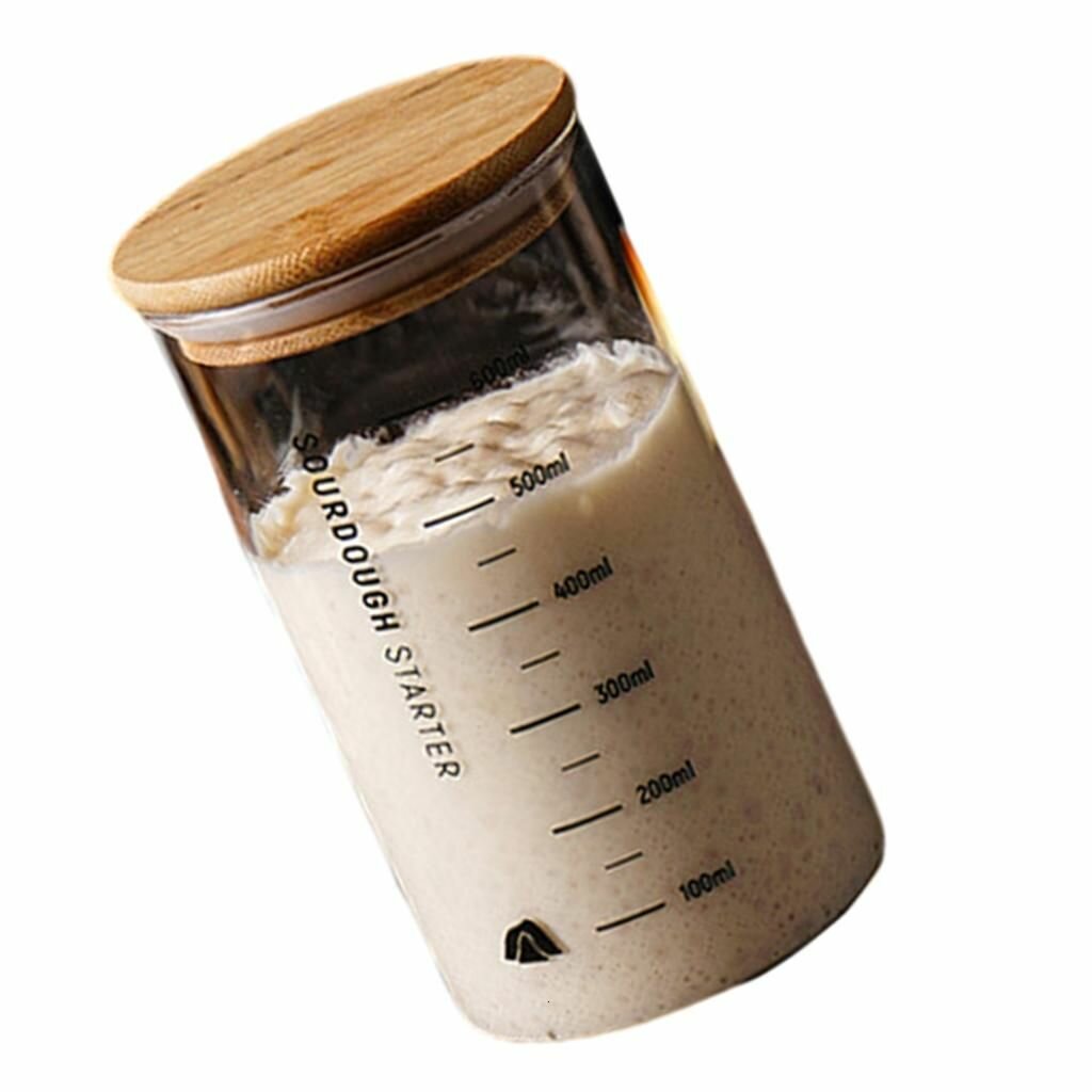 Стеклянная банка для закваски, - 600ml