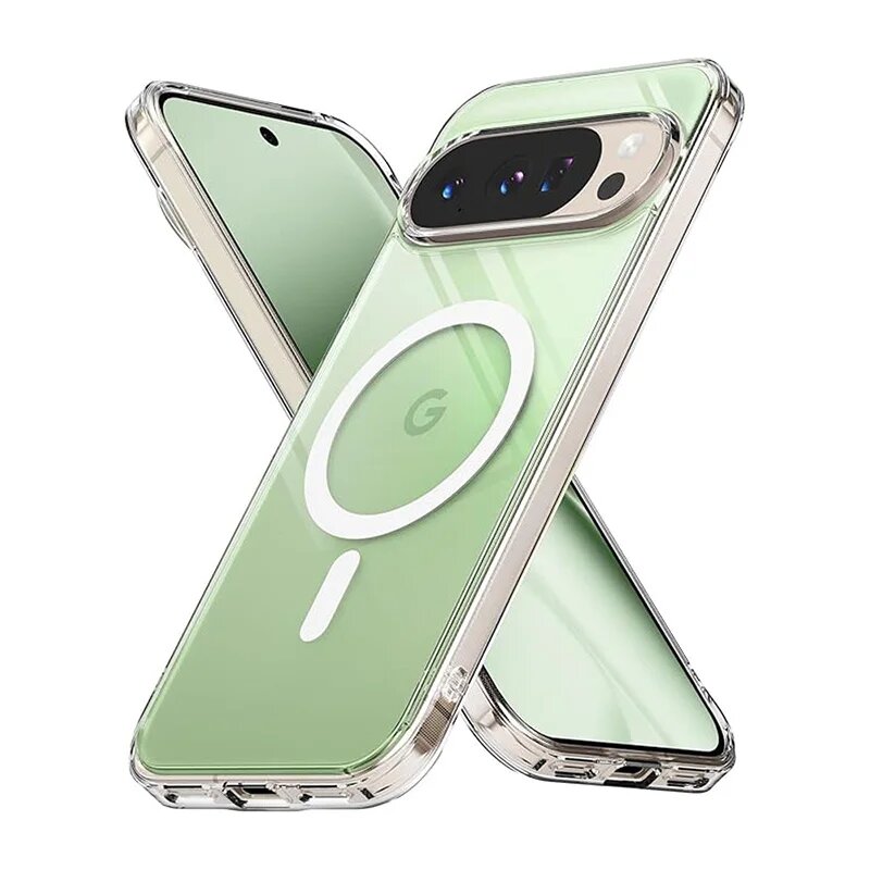 Магнитный чехол Ringke Fusion для Google Pixel 10 pro XL — мягкая рамка из ТПУ, прозрачная жесткая задняя гибридная крышка
