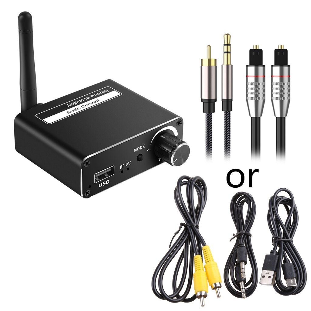 D18 Bluetooth цифро-аналоговый аудиопреобразователь 3,5 ММ