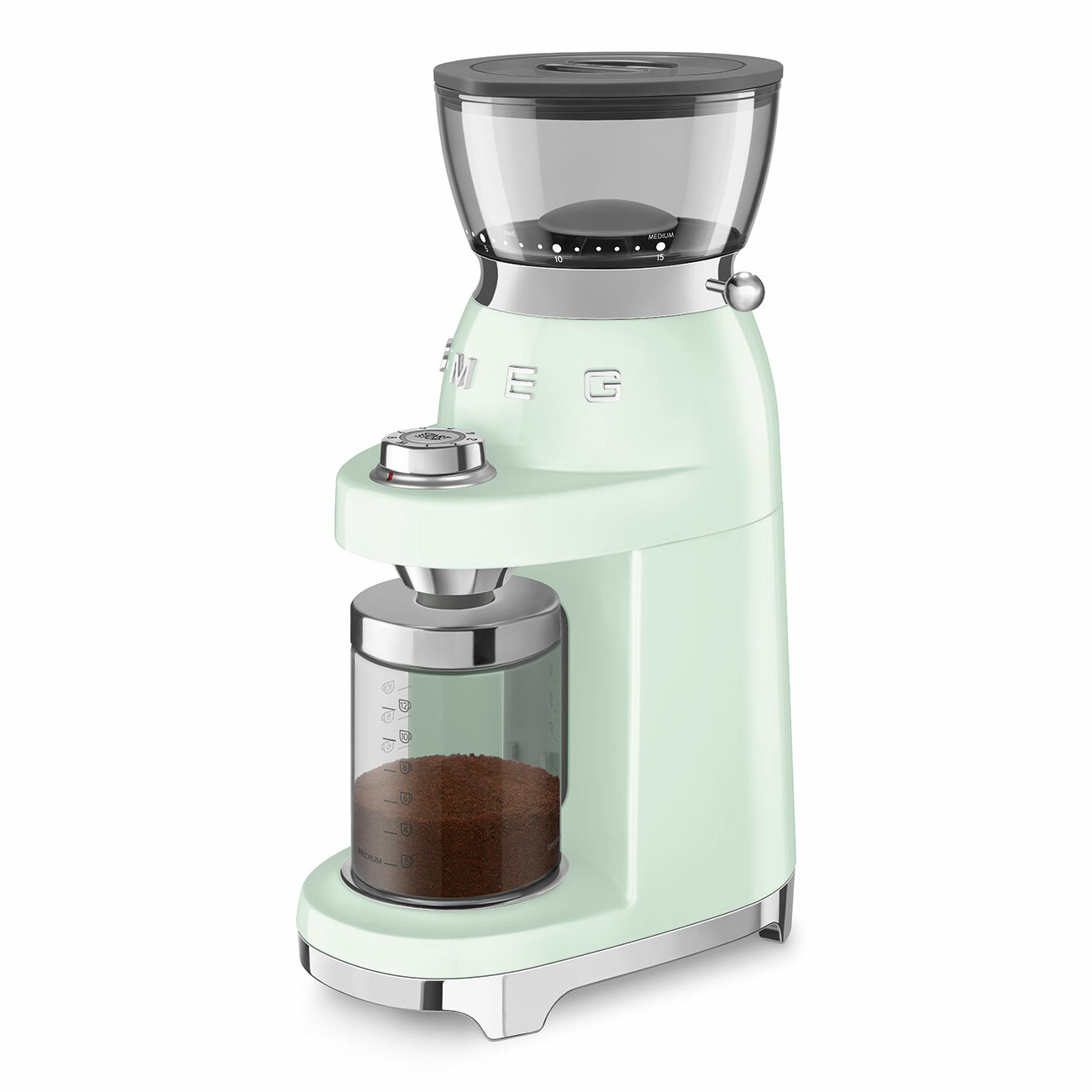 Кофемолка Smeg Macinacaff 50's Style Verde pastello CGF03PGEU