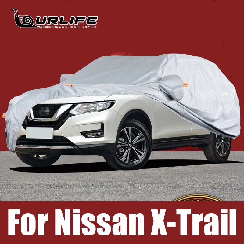 Автомобильные Чехлы, чехлы на автомобиль для защиты от солнца, УФ, дождя, снега, пыли, оксфордская ткань для Nissan X-Trail T30 T31 T32, аксессуары