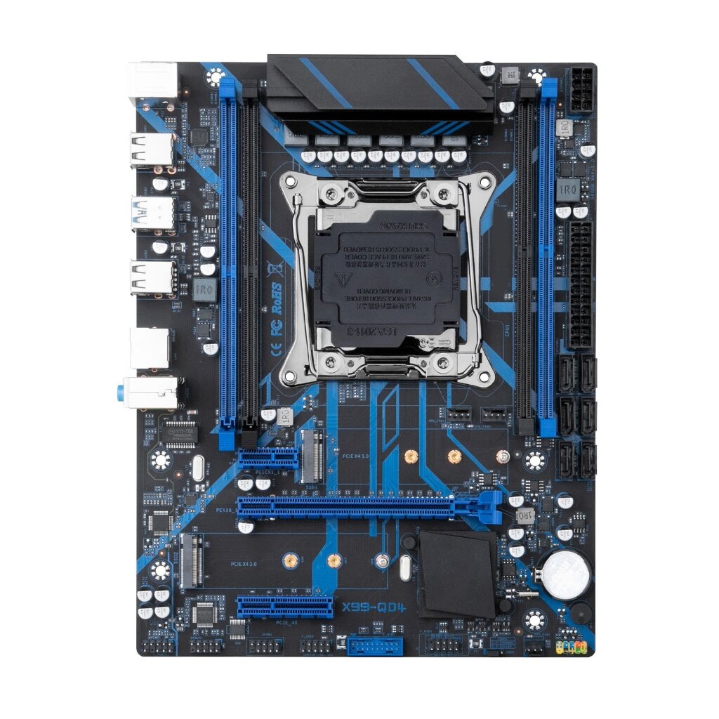 1 комплект четырехканальной материнской платы X99 QD4 ddr4