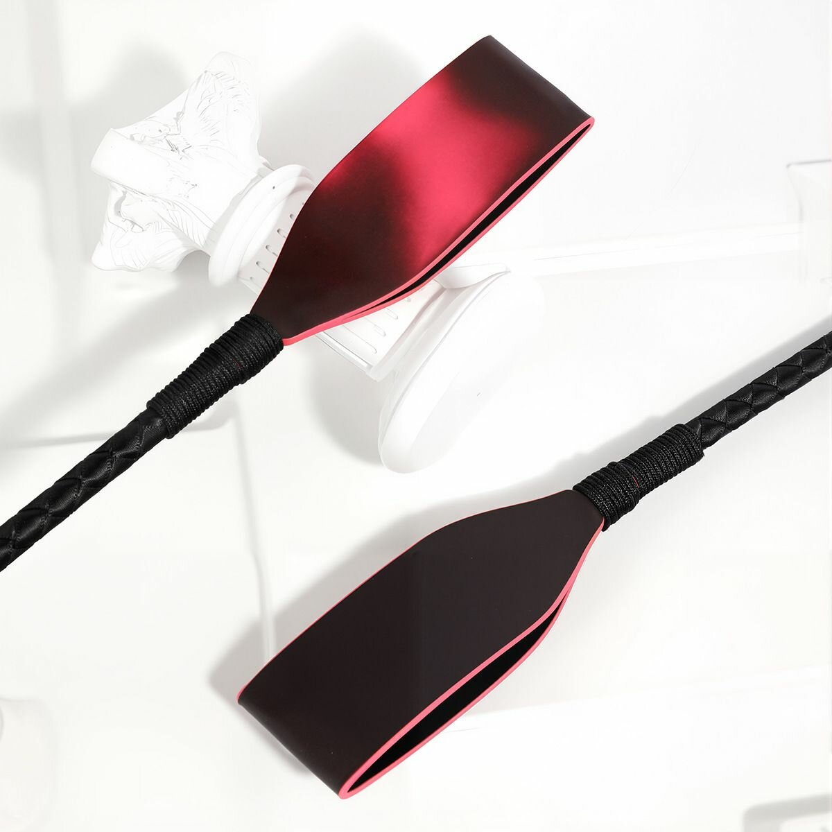 Кляп страпон с фаллоимитатором с членом двухсторонний фаллос в рот и на лицо с поясом БДСМ FEMDOM для взрослых для женщин и мужчин STRAPON