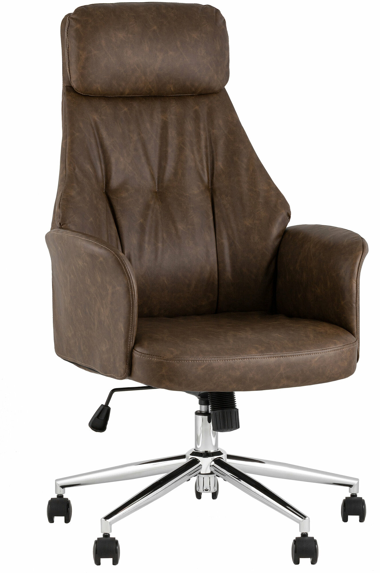 Кресло офисное STOOL GROUP TopChairs Neoma Экокожа коричневый