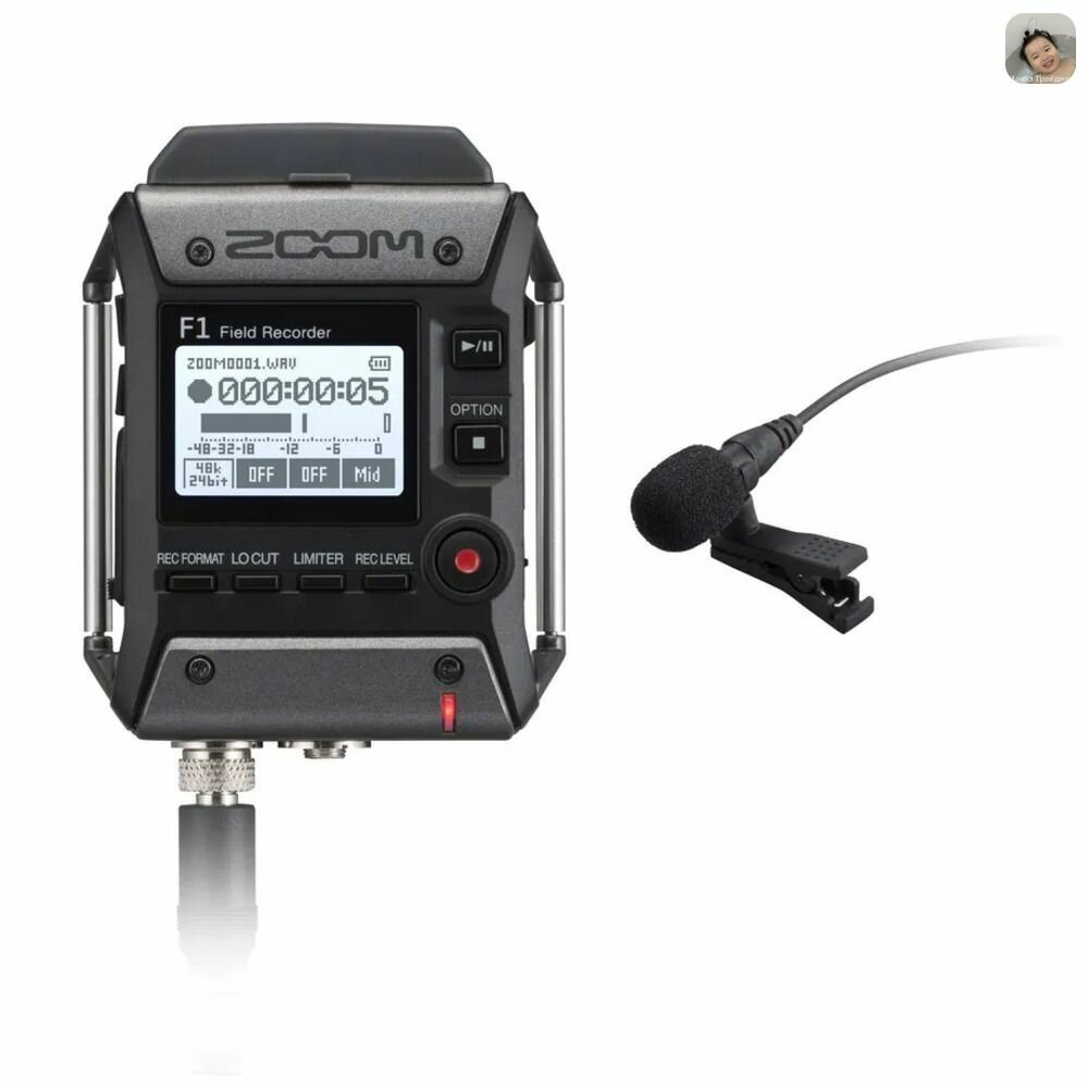 Портативный рекордер Zoom F1-LP портативный наладонник