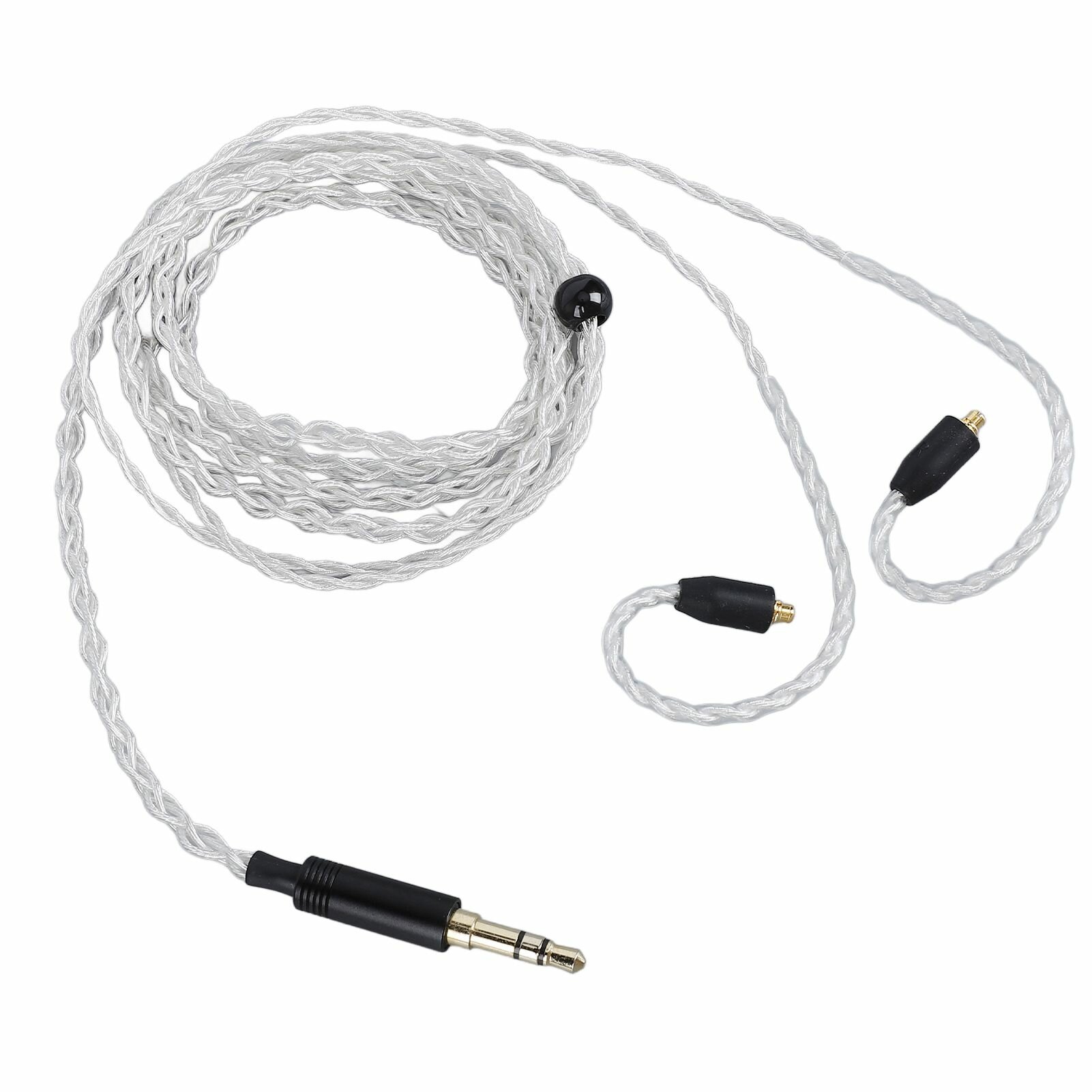 Кабель для наушников 3.5мм - MMCX, посеребренная медь, для Shure SE535, UE900