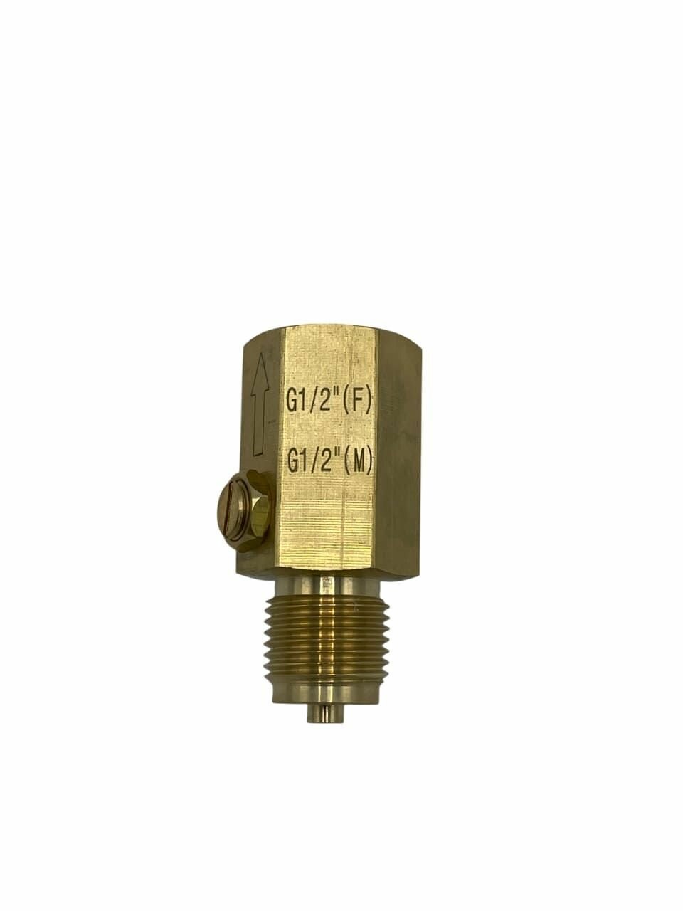 Демпфирующее устройство ДУ резьба внутренняя G1/2 - наружная G1/2 для манометра