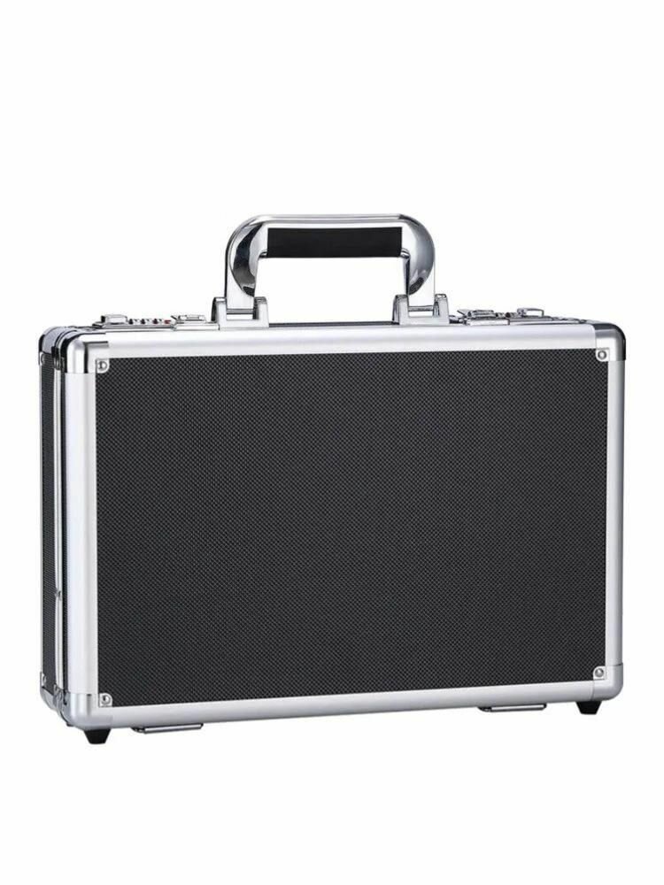 Алюминиевый кейс чемодан для денег и документов 36*24*10
