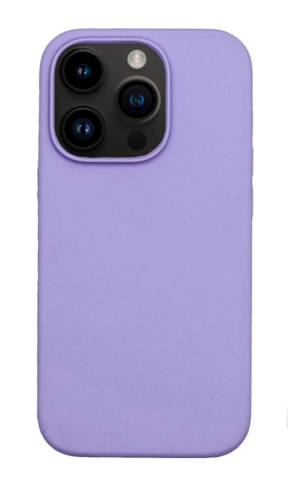 Чехол - накладка для iPhone 13 Pro Max, Silicon Case, без лого, сиреневый