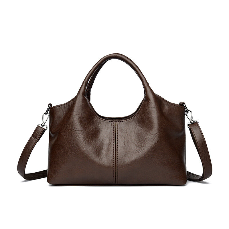 Новинка 2025 года, женская сумка, легкая дорожная сумка через плечо, текстурированная сумка в стиле ретро, женская маленькая сумка, оптовая доставка