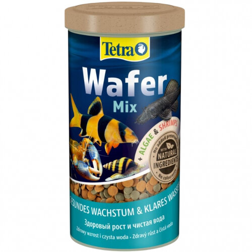 Корм для рыб Tetra Wafer Mix чипсы для всех донных рыб и ракообразных 250 мл