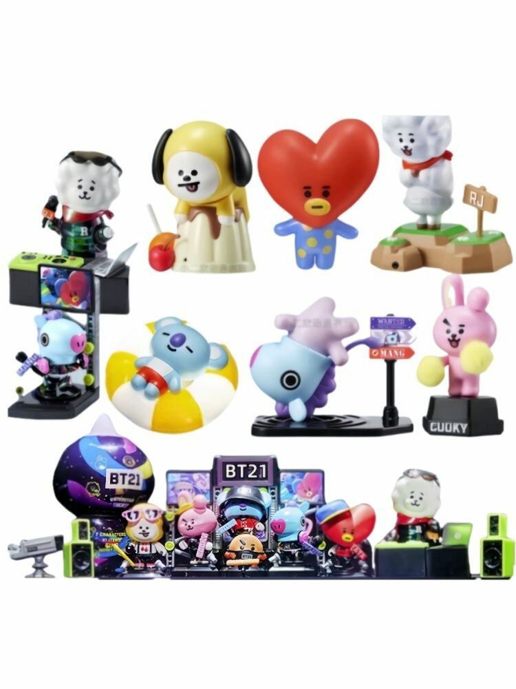 BT21 Функциональные кукольные игрушки / Звёздные периферийные маятники
