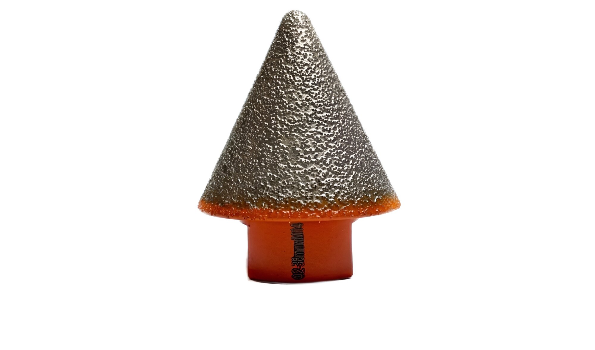 Алмазная конусная фреза 2-38мм, алмазная шарошка для обработки края плиток с хвостовиком