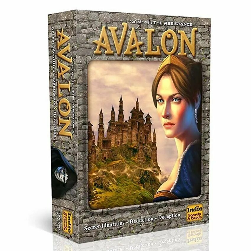 Стратегическая карта настольной игры Avalon