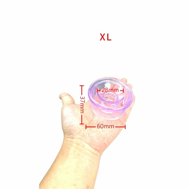 Фиолетовый XL бальзам для пениса 2.8см