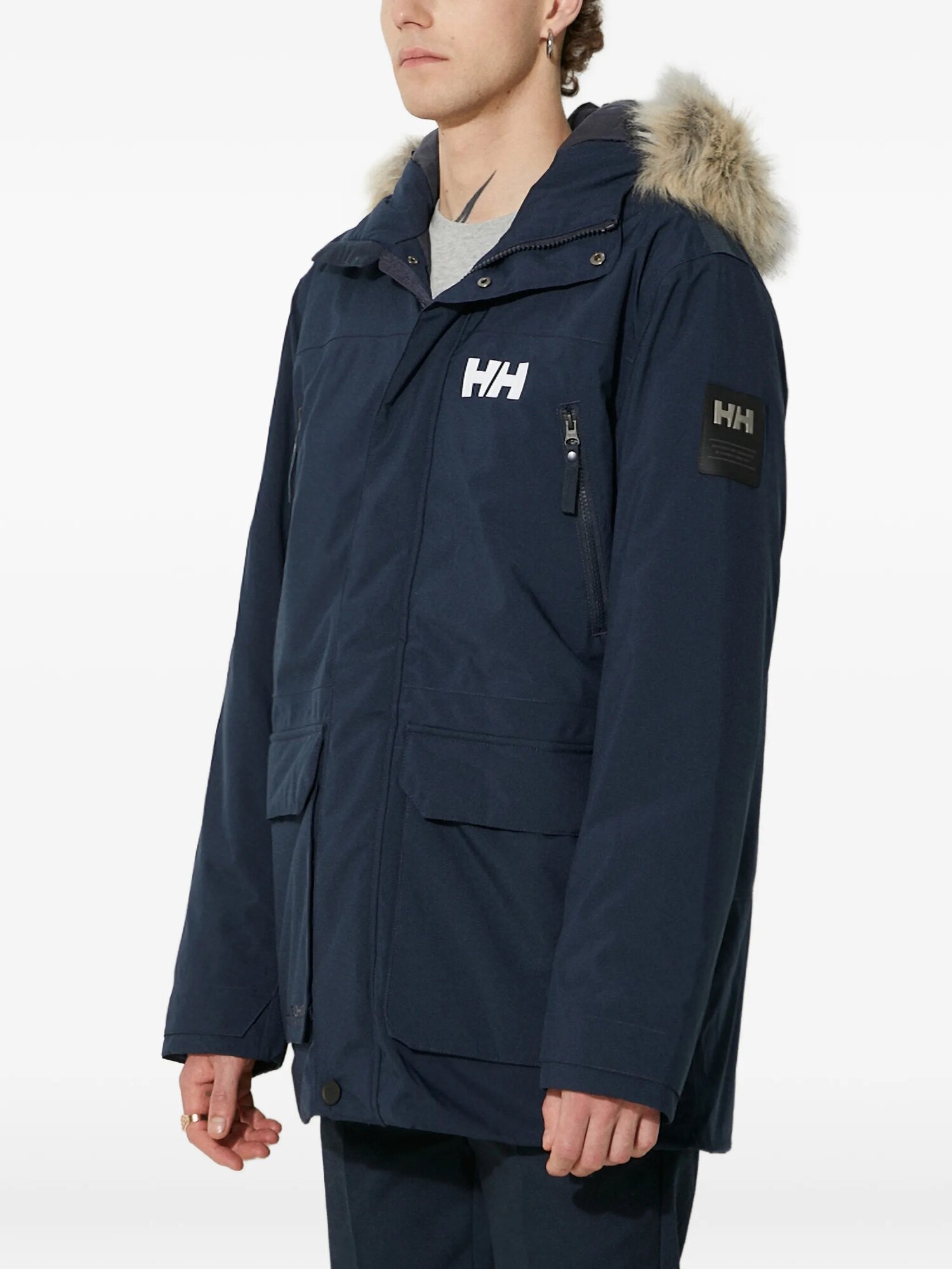 Парка Helly Hansen, размер 46, синий — фото 1