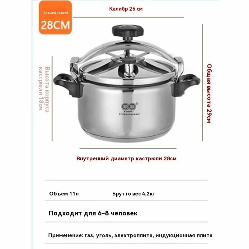 Автоклавы для консервирования домашний 11литров