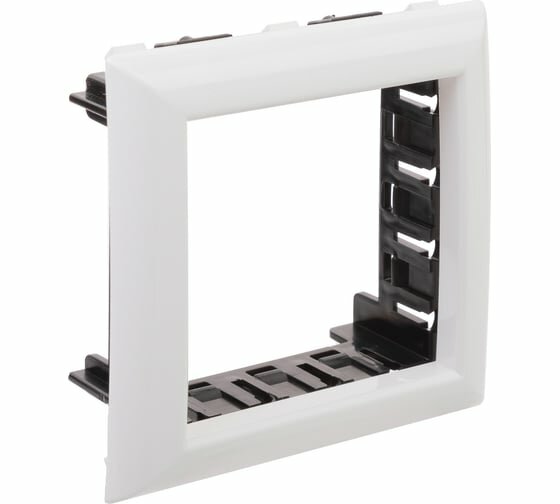 Рамка-суппорт для кабель каналов DKC 2 модуля Avanti для "in-liner Front", цвет белый (1 штука)