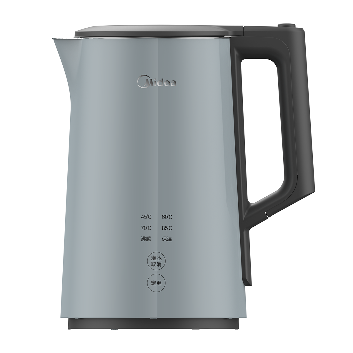 Электрические чайники Midea, серые, 1.5L, высокая скорость кипячения, защита от перегрева