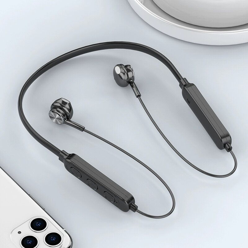 Беспроводные наушники Bluetooth с одиночной батареей, черный цвет — стандартная модель