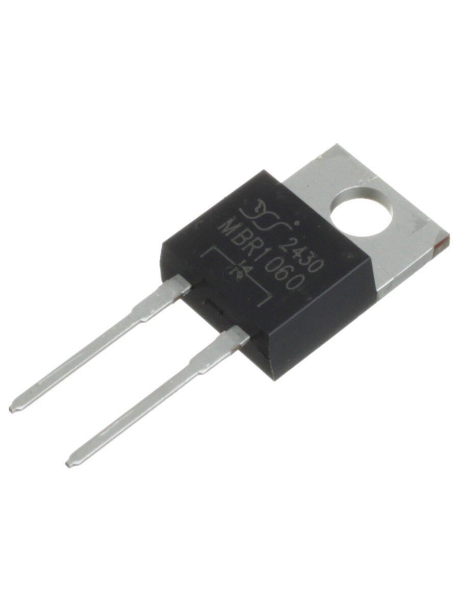 Диод Шоттки 10А 60В TO-220AC-2 MBR1060 YJ