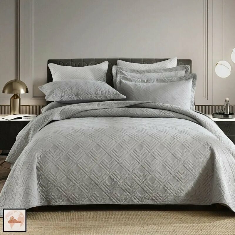 Покрывало patchwork quilts, Хлопок с размерами: 250 см х 230 см