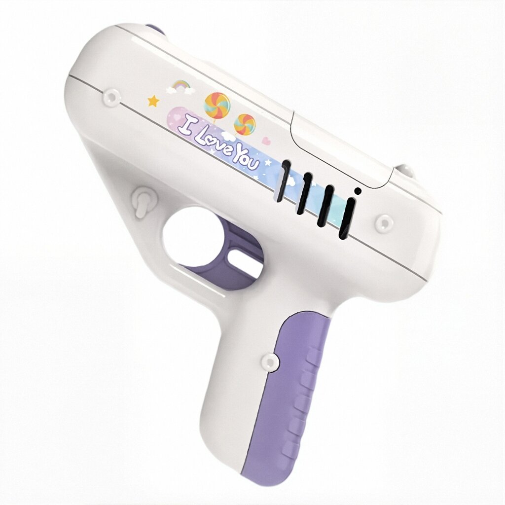 Дети Притворяются, Что Играют В Конфетные Пистолеты, Игрушечные Пистолеты-Держатели Для Леденцов На Палочке С Мигающим Светодиодным Светом