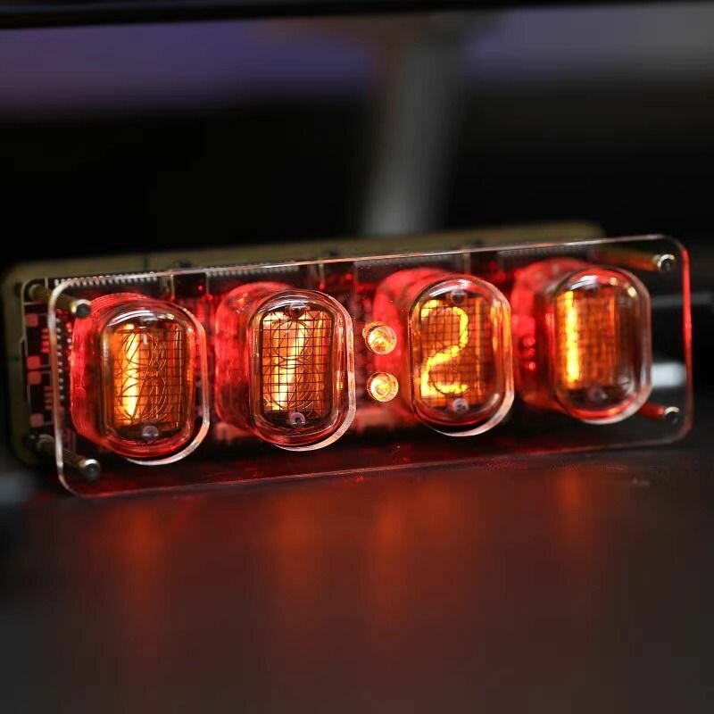 Cyberpunk Советские часы In12, ретро - ностальгические электронные часы, настольные подарки, креативные маятники