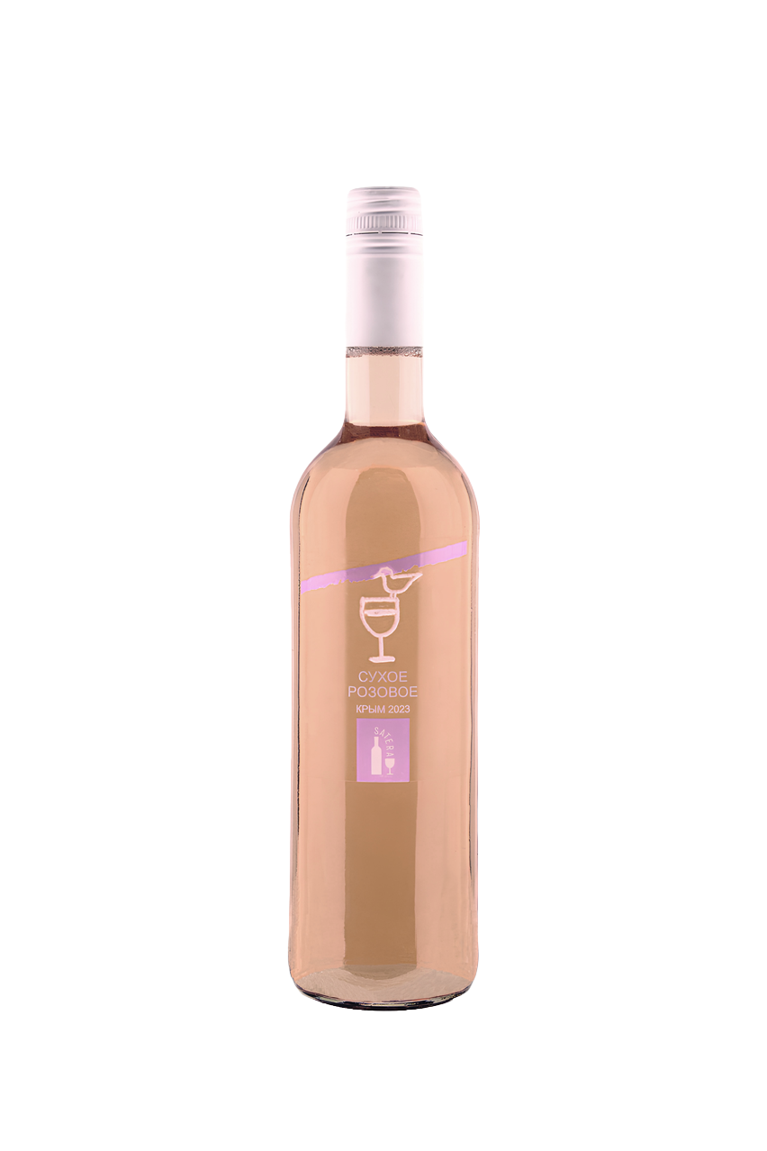 Вино Сатера UP, ЗГУ Крым, розовое, сухое, 0.75л