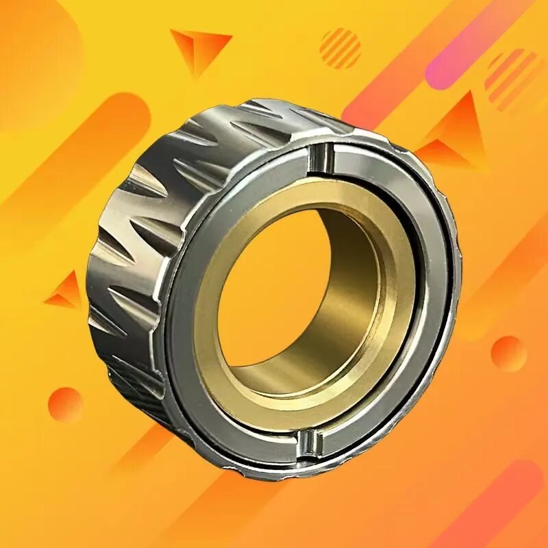 EDC коллекционное издание кольца для пальцев в форме сегмента колеса - игрушка для антистресса, фиджет-слайдер в подарок, сдвг (+1 спиннер)