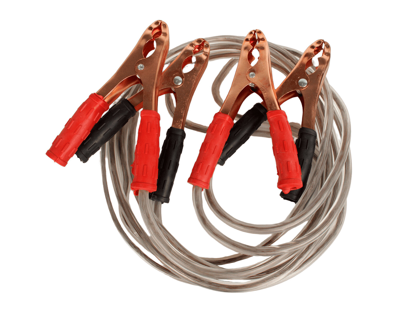 Пусковые провода 300А длина 2.5м с силиконовой изоляцией, в сумке