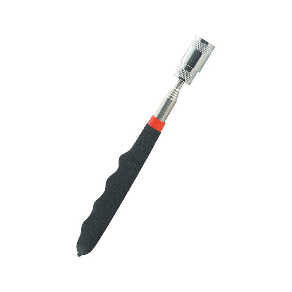 Магнит телескопический с фонариком / Магнитный держатель с подсветкой 80 см