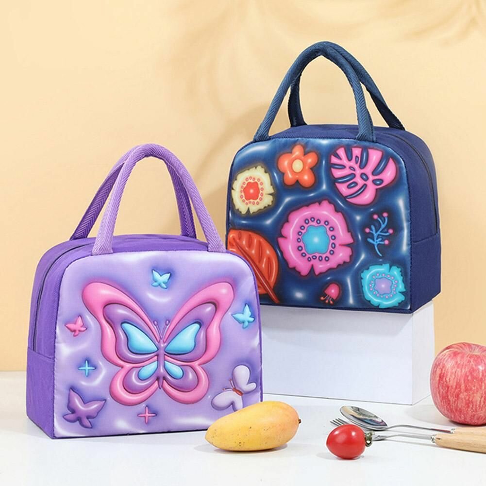 Детская переносная сумка для ланча, утолщенный изоляционный пакет