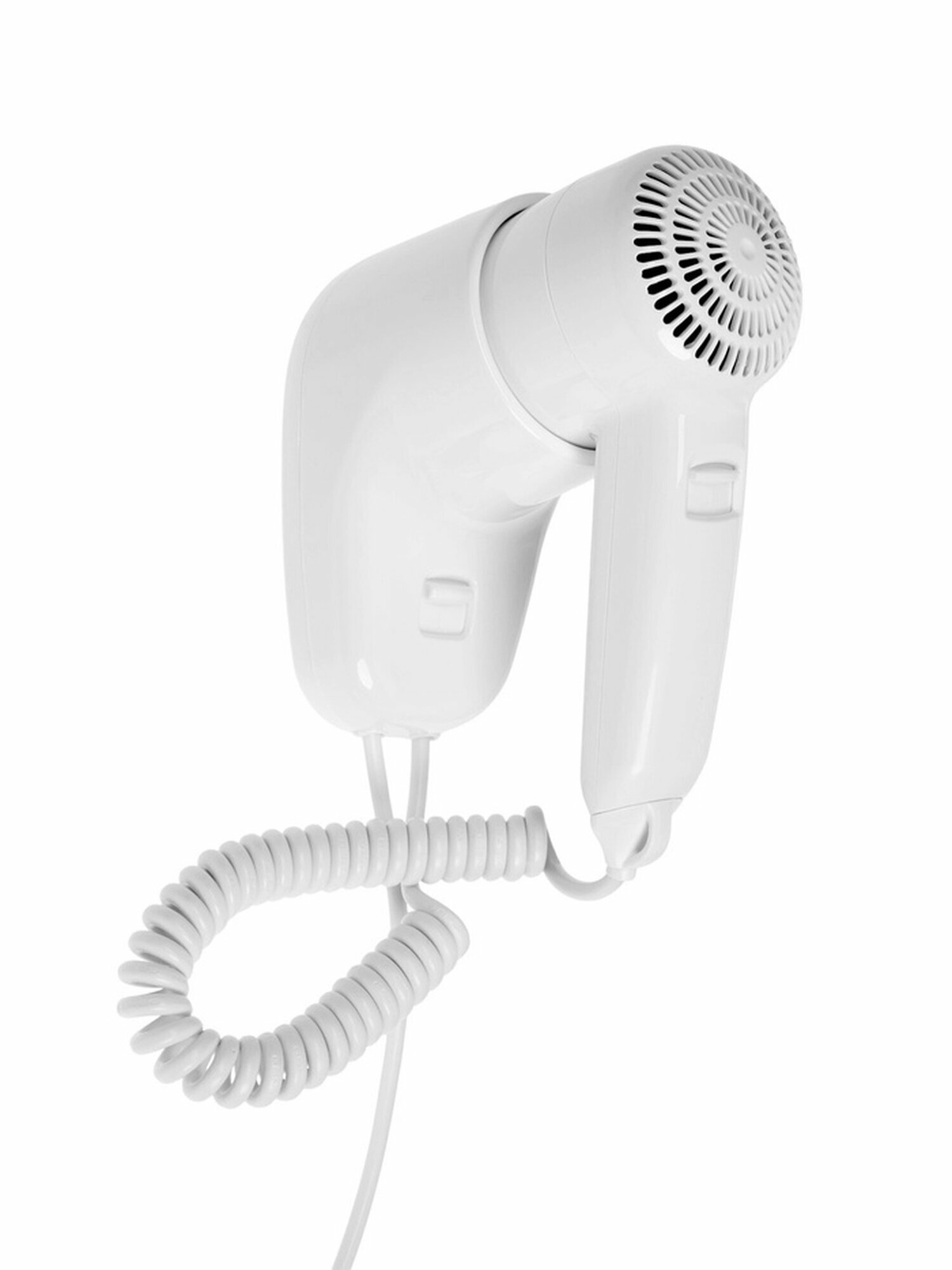 Фен LGE-006, 1300 Вт, настенный, 2 скорости, крепление, белый 10885844