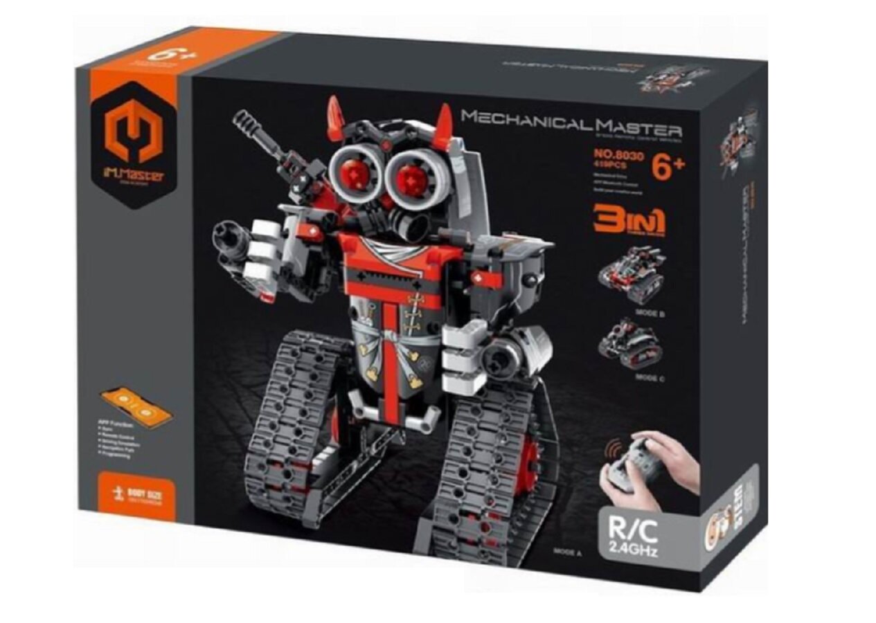 Конструктор iM.Master "Красный робот", на р/у, 419 элементов, пластик, от 6 лет